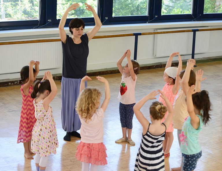 Schnupperstunde Kindertanzen: Kreativer Kindertanz – Tanzzentrum Wien